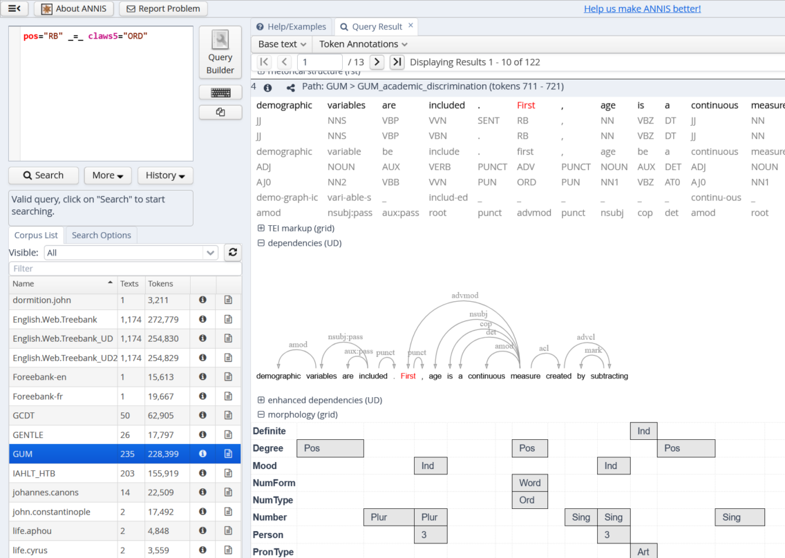 Language Corpora Department Of Linguistics Georgetown University
